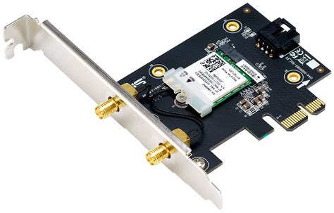 Asus Pce Ax1800 Ax1800 Dual Band 2x2 Mu Mimo Wifi 6 Pci E Wireless Adapter Wootware