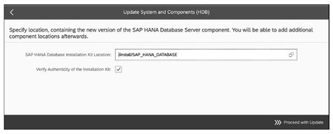 How To Update An Sap Hana System