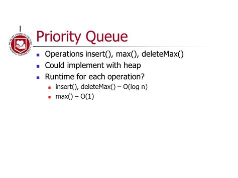 Priority Queues And Heapsort Priority Queues Are Used For Many