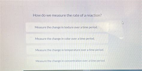 How Do We Measure The Rate Of A Reaction StudyX