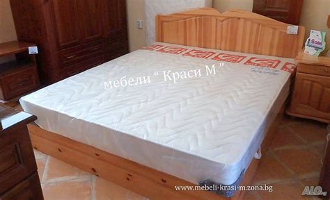 Спалня с механизъм Легло Мебели за дома и офиса Добрич Спалнята е изработена от масивн