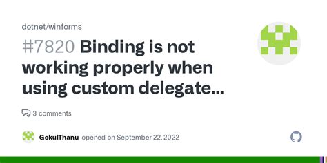 Binding Is Not Working Properly When Using Custom Delegate And Generic Eventhandler For