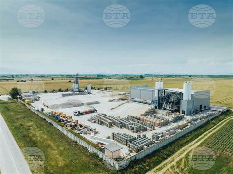 Завод за бетонови изделия на стойност над 16 млн лв бе открит в пазарджишкото село Хаджиево Утро