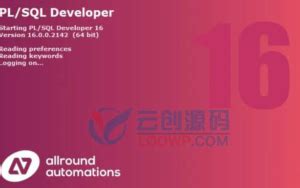 PL SQL Developer破解版 附序列号 V 数据库开发软件 云创源码