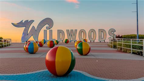 Wildwoods Boardwalk Moreys Pier In Wildwoods New Jersey