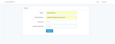 Create And Manage User Registration System With Laravel Queues