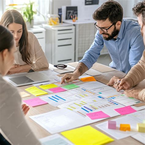 Agile Workflows For Flexible Project Management Premium Ai Generated Image