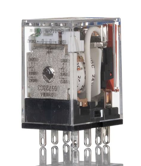 My2n Dc24s Omron Omron Plug In Power Relay 24v Dc Coil 10a