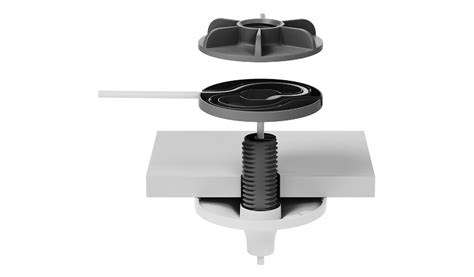 Logitech Ceiling Mount For Microphone White 952 000123 Video Conference Systems Cdw Ca