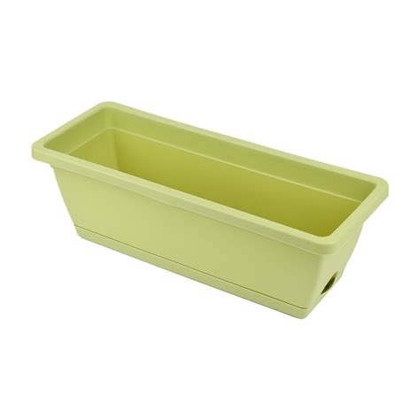 Wadada Plastic Vegetable Flower Planters Boxes Rectangular Flower Pots