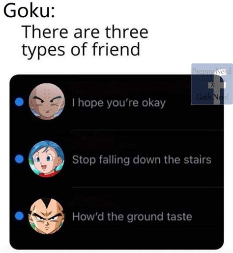 Dragon Ball Memes Preppy Nerd X Goth Nerd On Facebook Nerd Dragon Ball Memes
