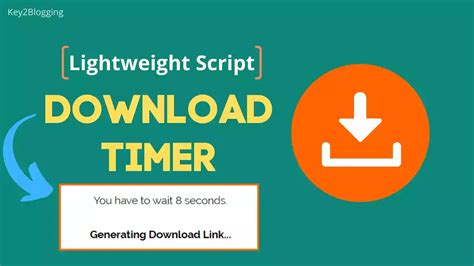 How To Add A Download Timer Button In Blogger And Wordpress Techyleaf