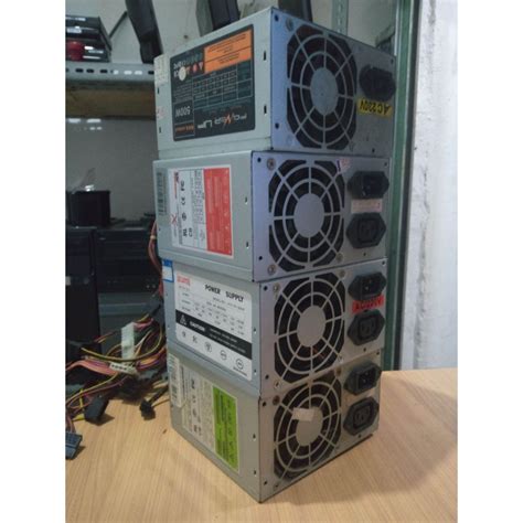 Jual Power Supply Psu Pc Komputer Standard Pin Power Sata W W W Shopee Indonesia