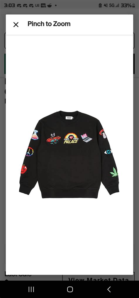Palace Mixed Media Bitmap Crew Grailed