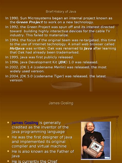 Brief History Of Java Pdf Inheritance Object Oriented Programming Class Computer