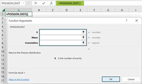 Poisson Distribution In Excel Formula Examples How To Use