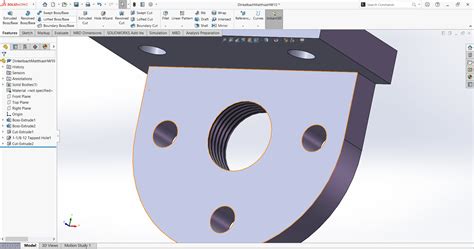 Cosmetic Thread Callout Not Appearing R Solidworks