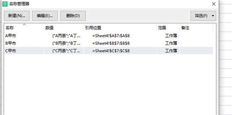 Wps使用技巧之excel三级联动下拉菜单怎么做360新知
