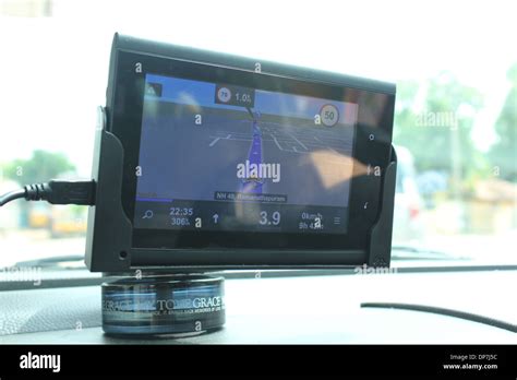Satellite Navigation Device Hi Res Stock Photography And Images Alamy