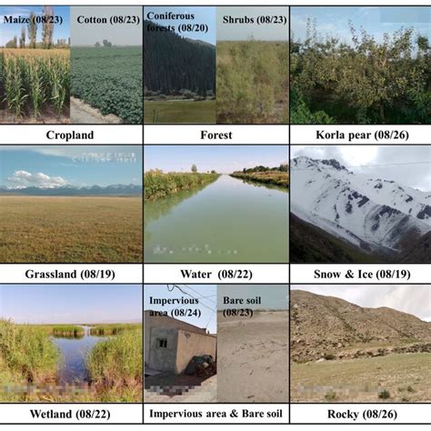 Photographs Of Different Land Use Classes Download Scientific Diagram