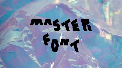 Master Font Free Download