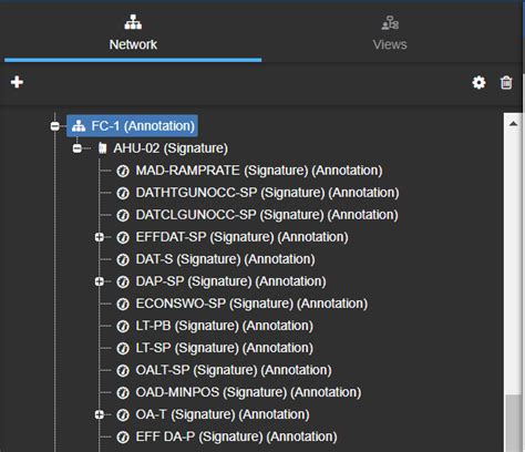 Navigation Trees For Mve On Metasys Ui Metasys Lit 12011953 Server Metasys Ui 8 1