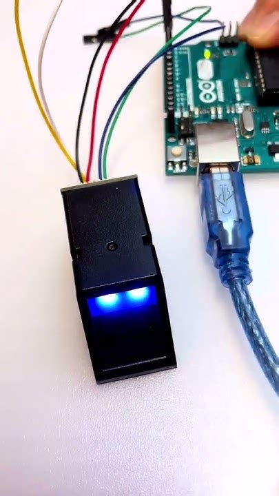 Fingerprint Sensor With Arduino Project Shorts Shortvideo Diy Youtube