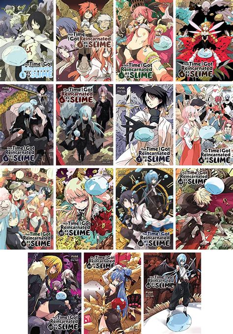 That Time I Got Reincarnated As A Slime Light Novel 15 Book Set Vol 1
