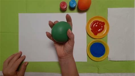 Заняття для дітей раннього віку Нетрадиційне малювання Тема Мячики Youtube
