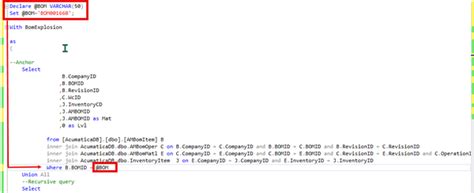Passing A Sql View With A Parameter To Acumatica • Everything Else