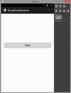 Android Broadcast Receiver Example Sanfoundry