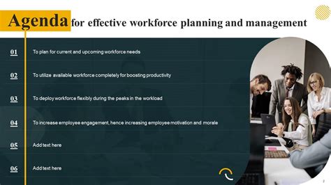 Effective Workforce Planning And Management Powerpoint Presentation
