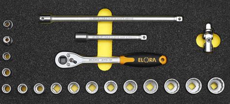 Elora Socket Set 38in 20 Pce Hexagon Module Oms 21 For Sale Online Mektronics