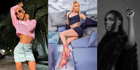 To Born Boy Sef Dey Fear Me Netizens React As James Brown Flaunts His Curves In Semi Nude