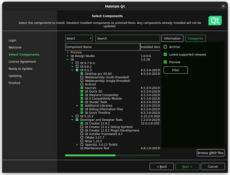 development marsh documentation