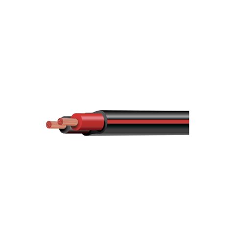 4 Bands Twin Automotive Cable W Sheath Black Pm