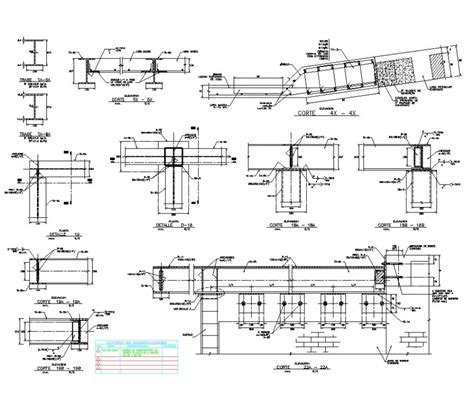 Ceiling Plan And Other Structural Block Detail 2d View Layout File In Dwg Format Artofit