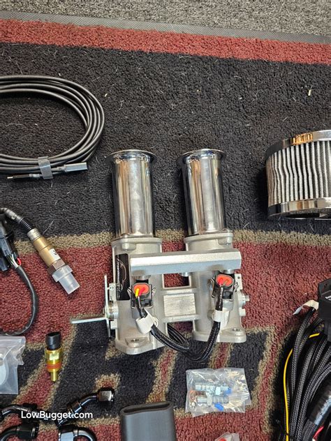 40 45 Or 48mm Dcoe Side Draft Injection Kit With Manifold And Free