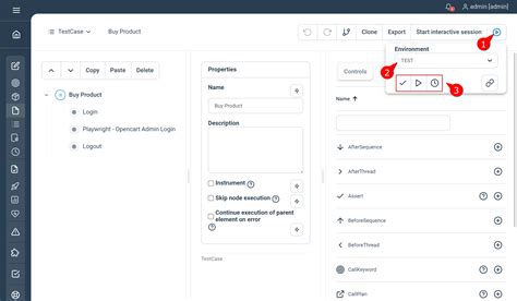 Visual Plan Editor Exense Resource Repository