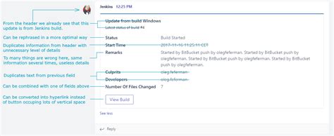 How To Improve Jenkins Notifications Ux Design In Microsoft Teams