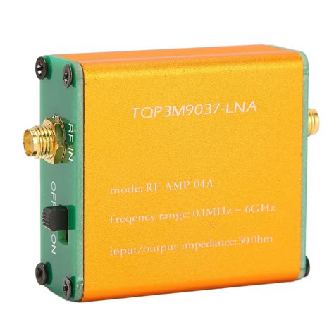 01m To 6g Lna Rf Power Preamplifier 195ghz At 20db Low Noise