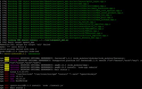 Force Installation On Raspberry Pi 3 · Issue 6 · Justadudewhohacksnpm Opencv Build · Github