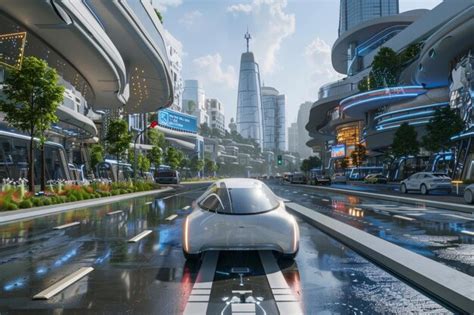 A Cuttingedge Transport Vehicle Illustrating The Dawn Of A New Era In Transportation Technology