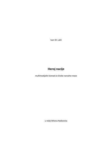 Heroj Nacije Final Print 1 Pdf