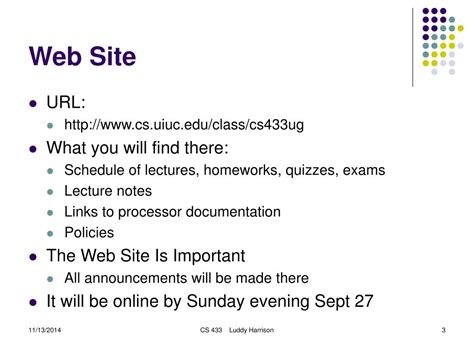 Ppt Cs 433 Computer System Organization Powerpoint Presentation