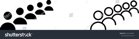 Headcount Icon Vector Illustration Stock Vector Royalty Free 1920268091 Shutterstock