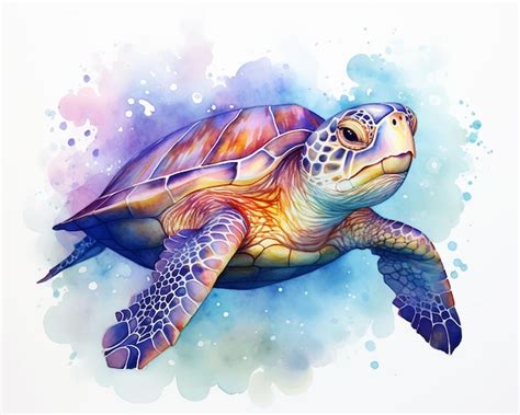 Sea Turtle Drawing Color