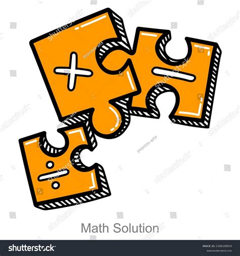 Math Solution Math Icon Concept Stock Vector Royalty Free 2186199933