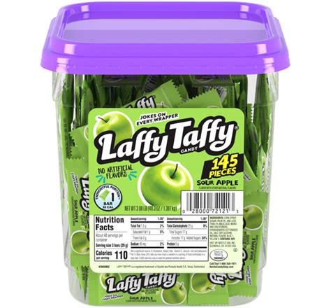 LAFFY TAFFY TUBS SOUR APPLE