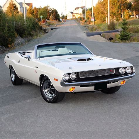 1970 Dodge Challenger R T Convertible Triple White Beauty